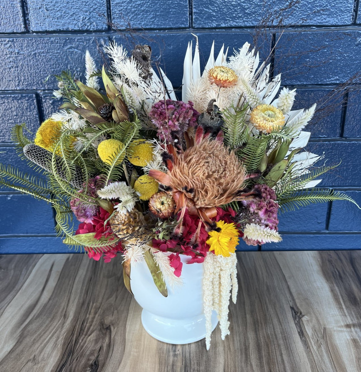 Dried Arrangements – One Little Farm