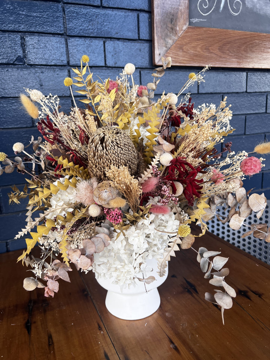 Dried Arrangements – One Little Farm